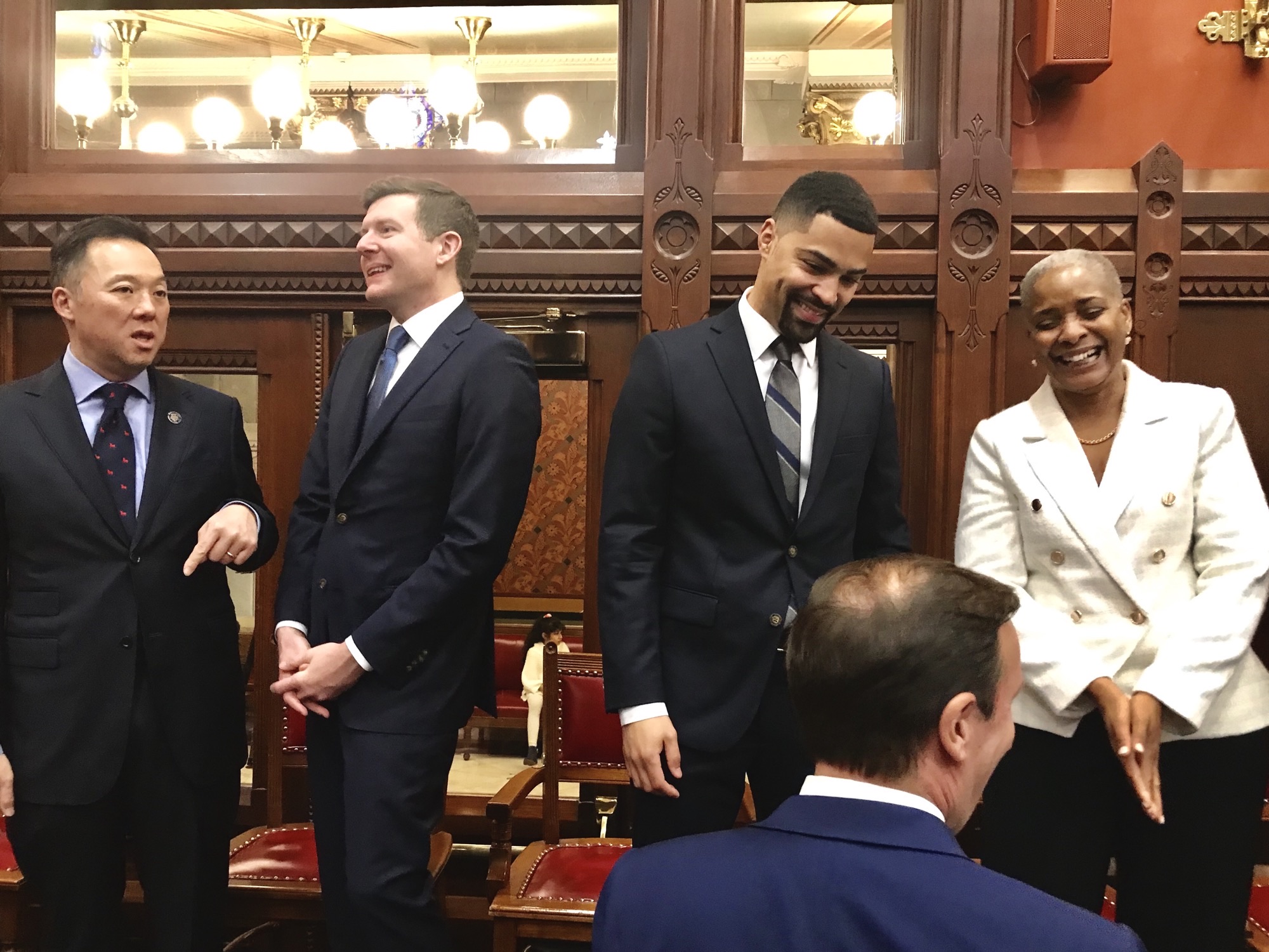 Day 1 for Erick Russell, Sean Scanlon and Stephanie Thomas