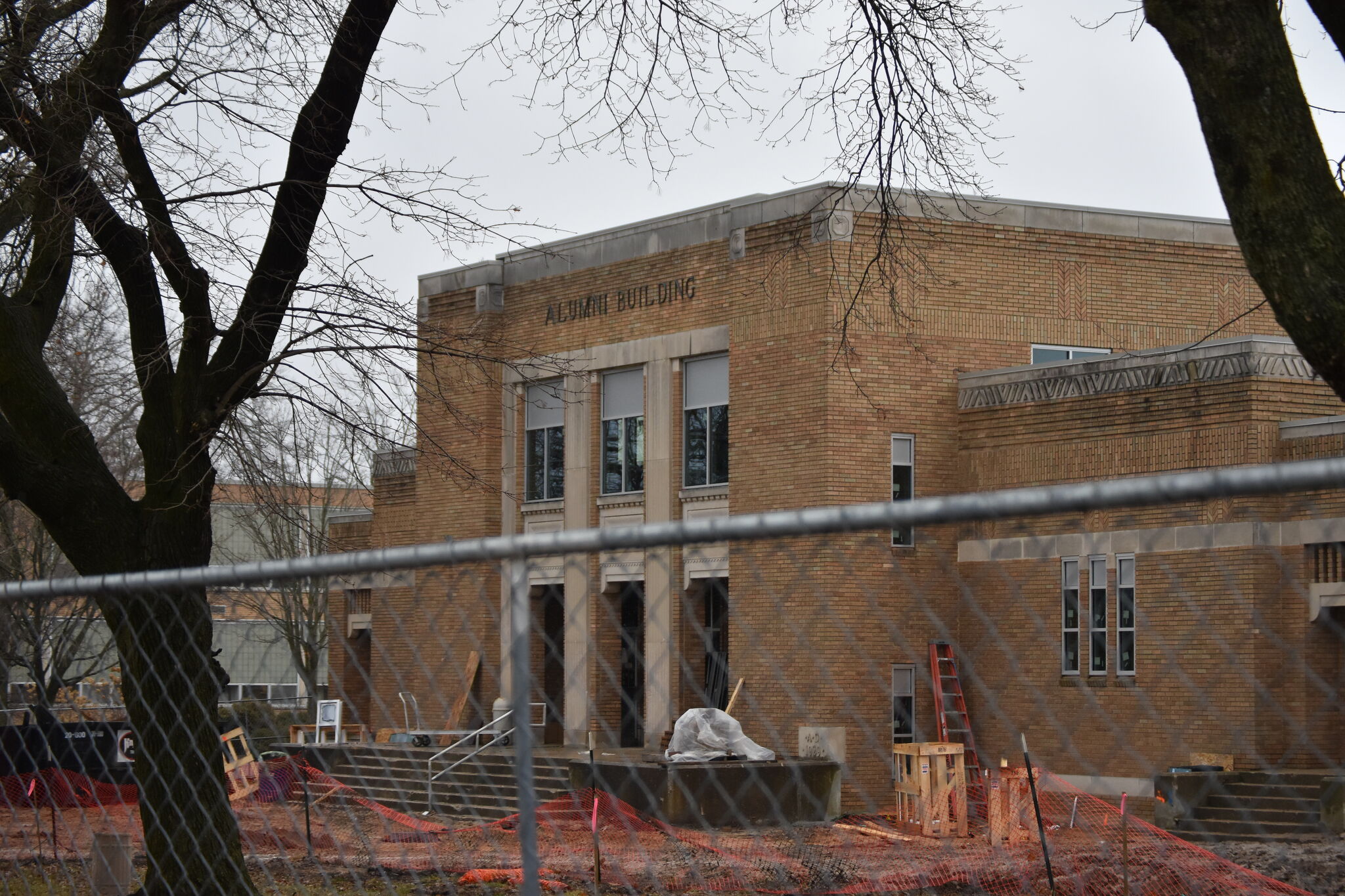 Ferris State construction takes advantage of January warm up