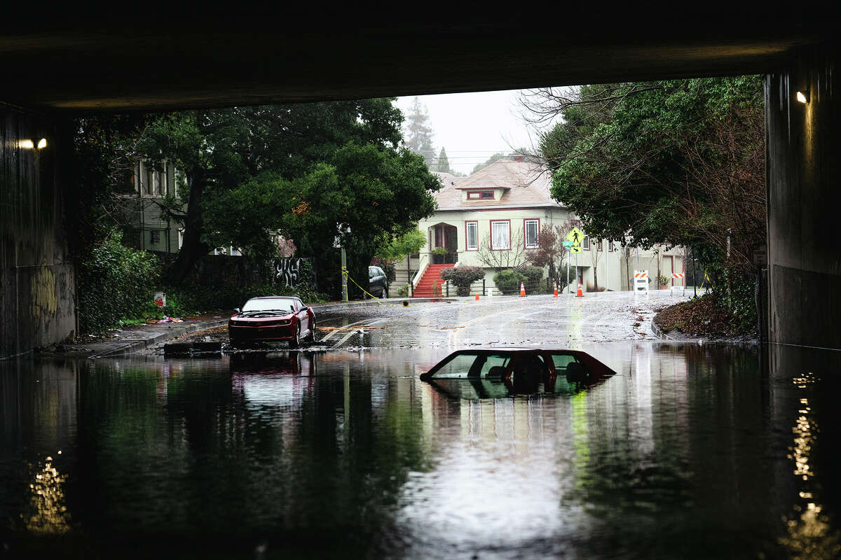 SF Bay Area rainfall totals for the bomb cyclone event