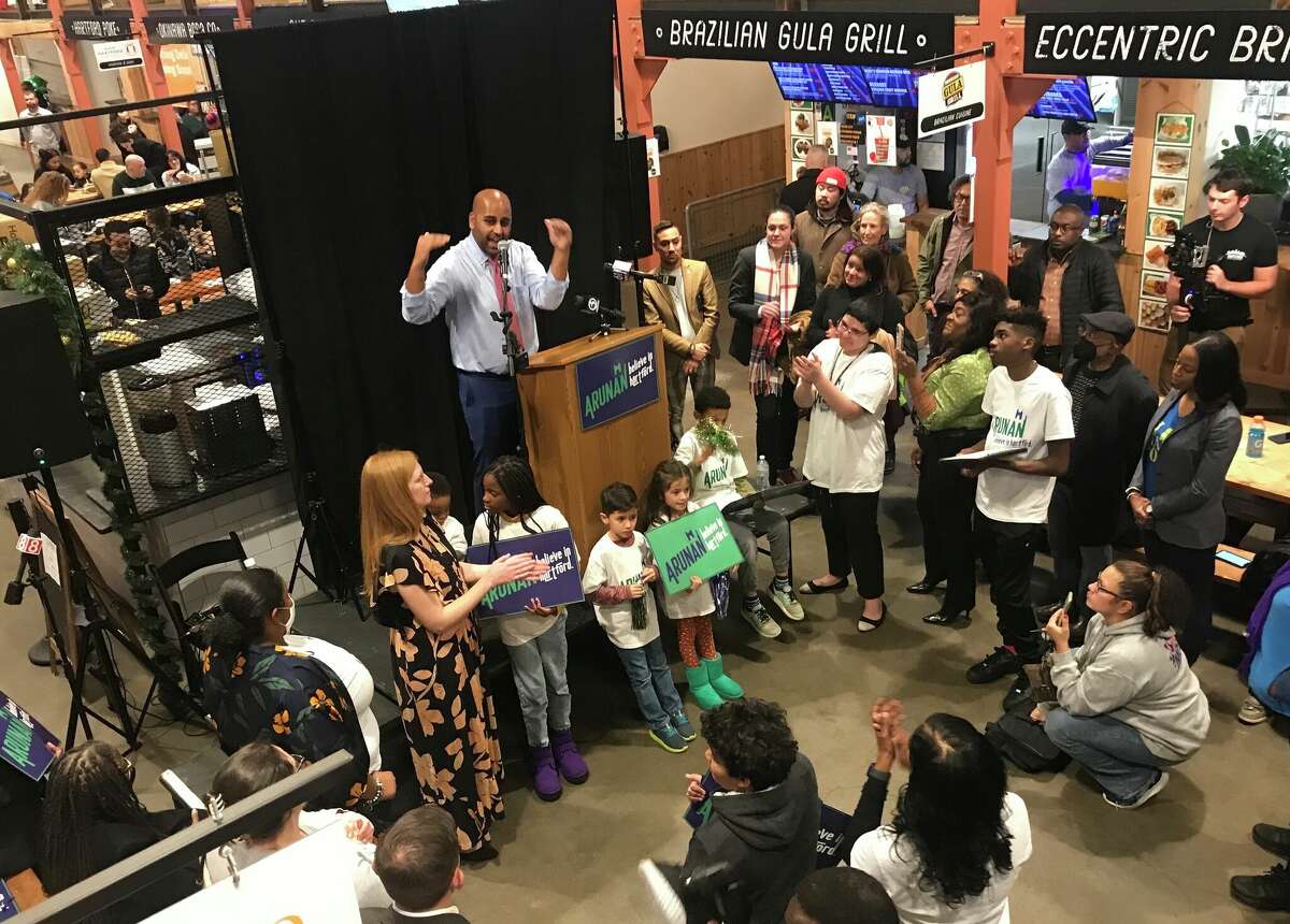 Arunan Arulampalam announces run for Hartford mayor