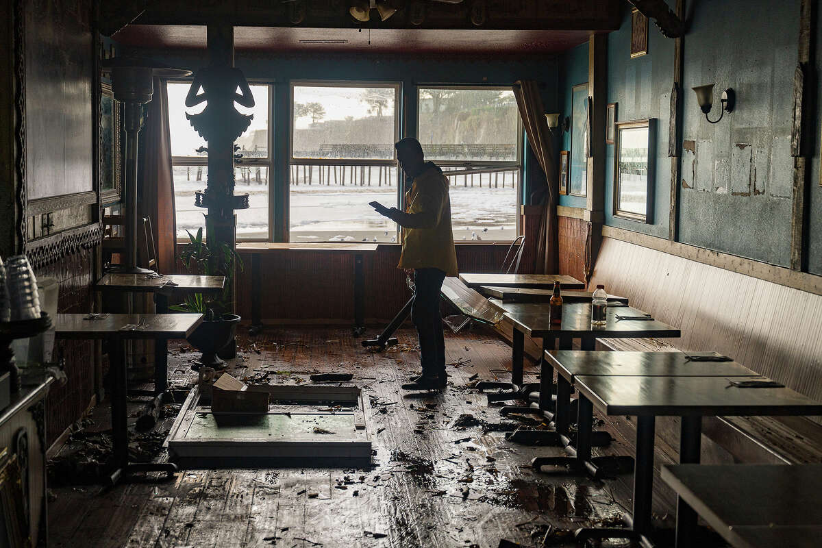 Before-and-after photos show damage to Capitola after storm