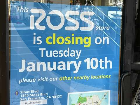 Discount retail store Ross to close San Francisco location