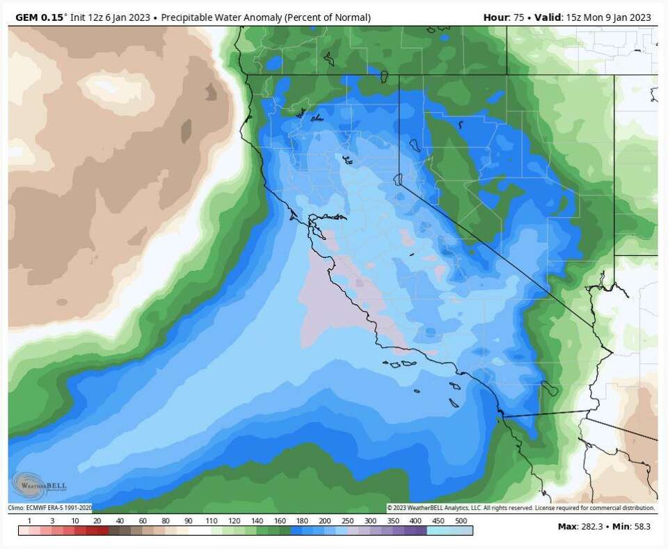 California gets more atmospheric river storms. Here’s a timeline