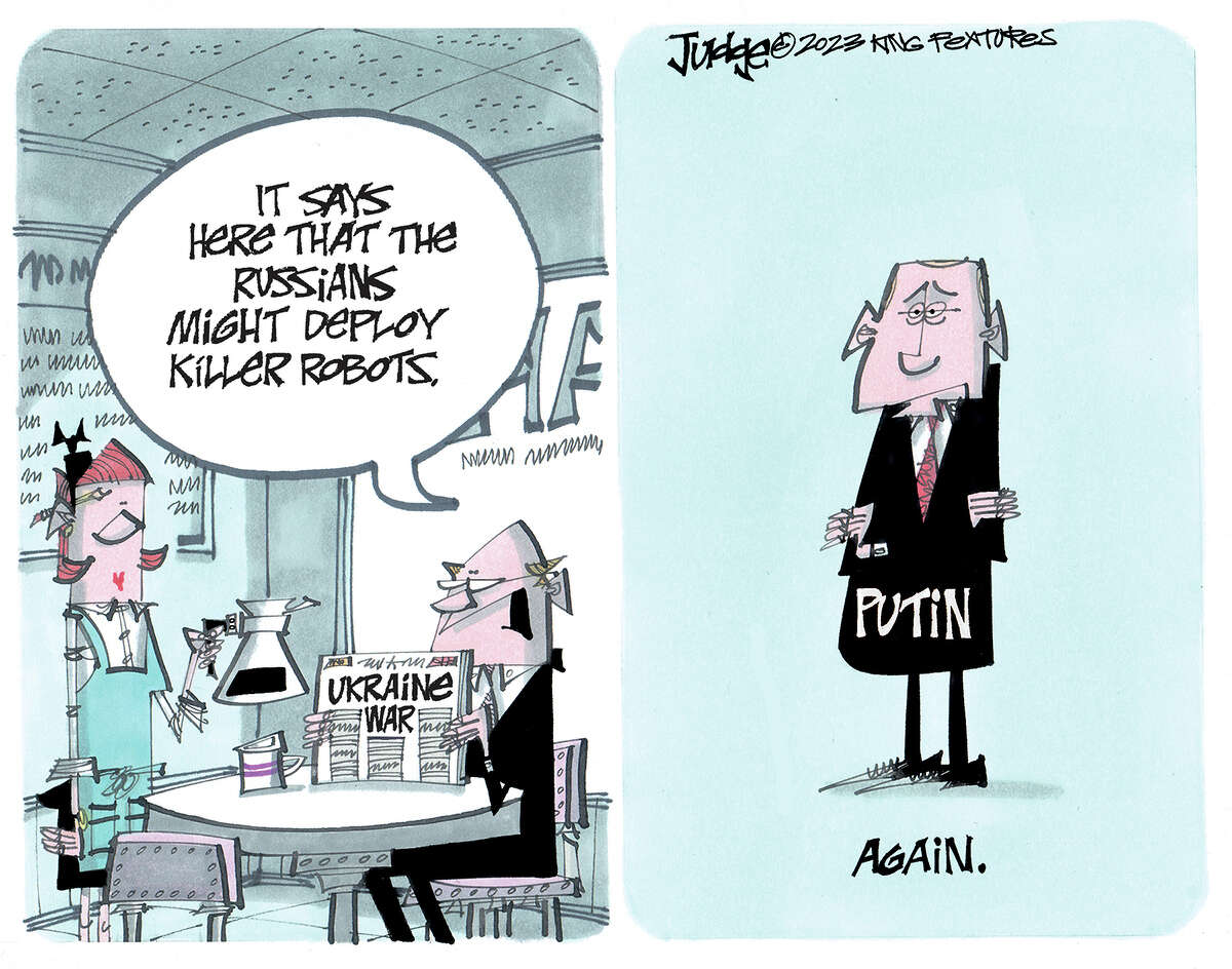 Editorial cartoons from the San Antonio Express-News