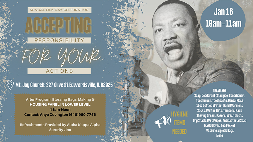 Mt. Joy Church sets Jan. 16 MLK Day Celebration