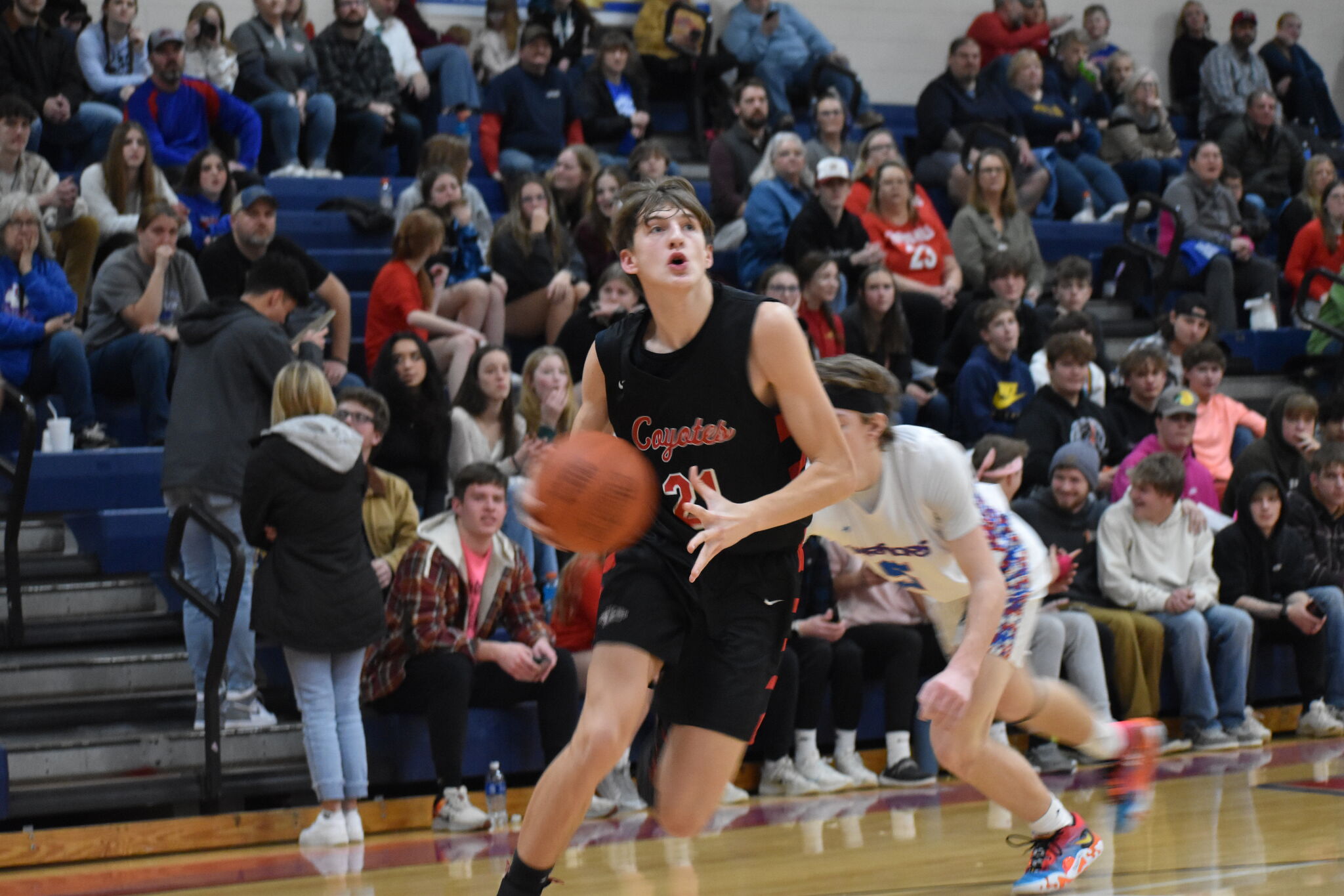 Reed City boys basketball pulls away from Chippewa Hills in win