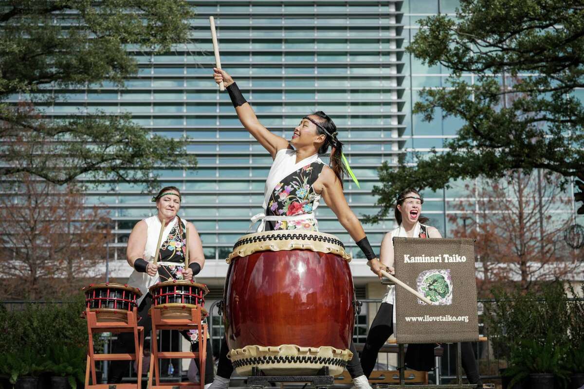 Houston celebrates Japanese New Year at Levy Park