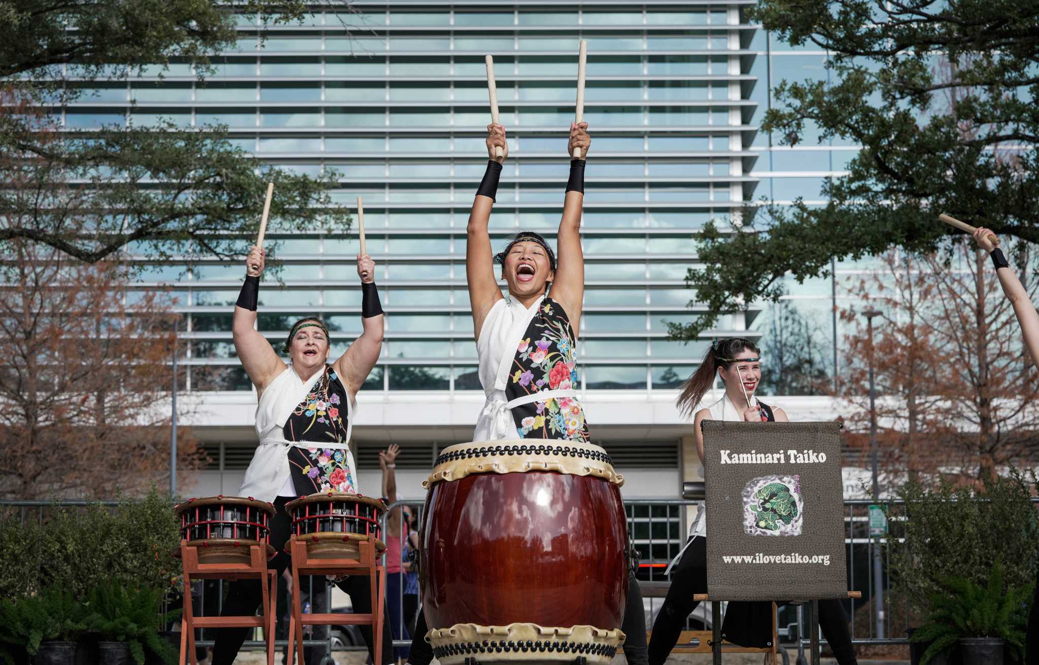 Houston celebrates Japanese New Year at Levy Park