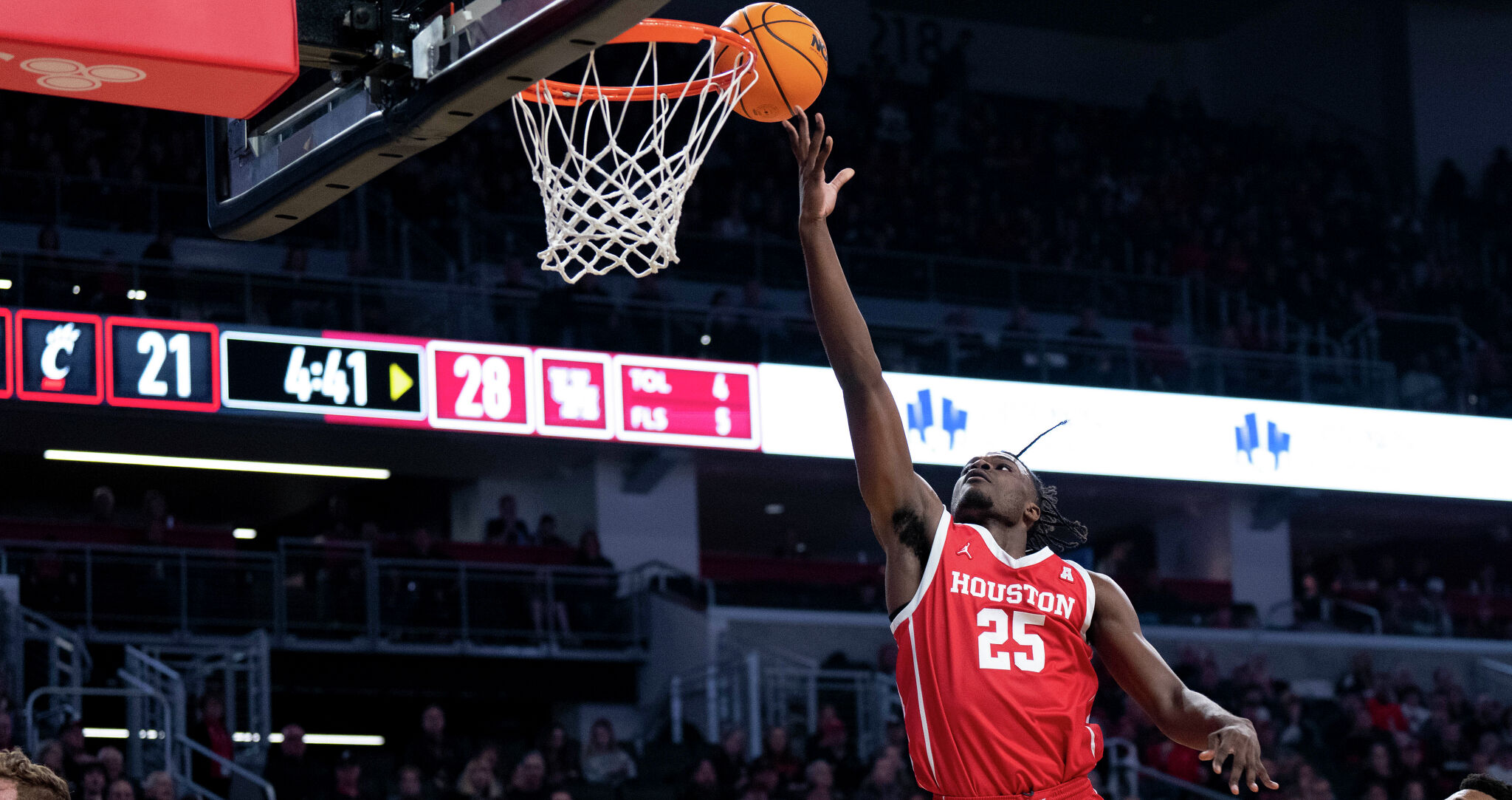 Jarace Walker, No. 2 Houston Cougars defeat Cincinnati Bearcats