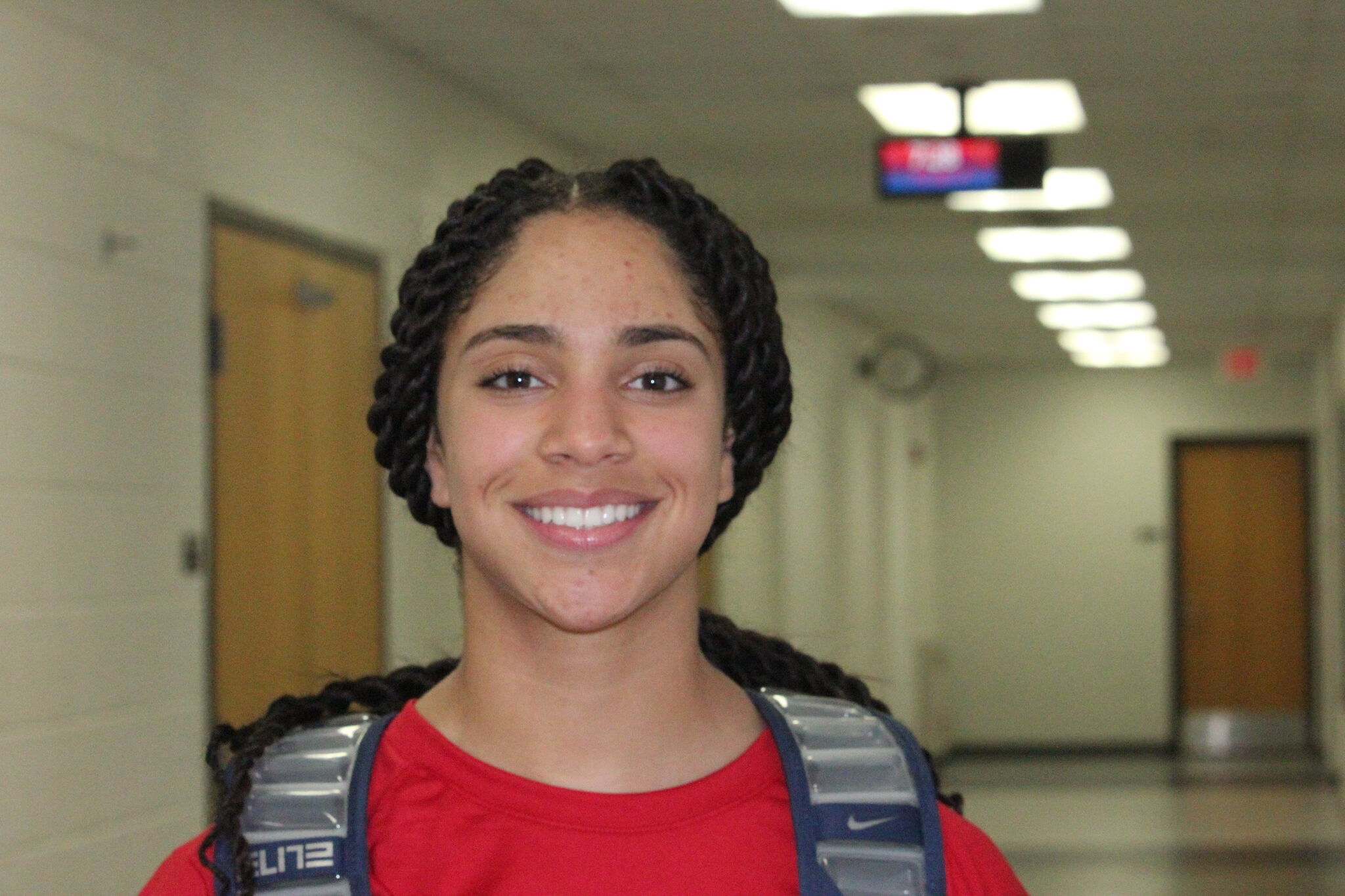 Marissa Warren Warren is making her presence felt on the basketball court