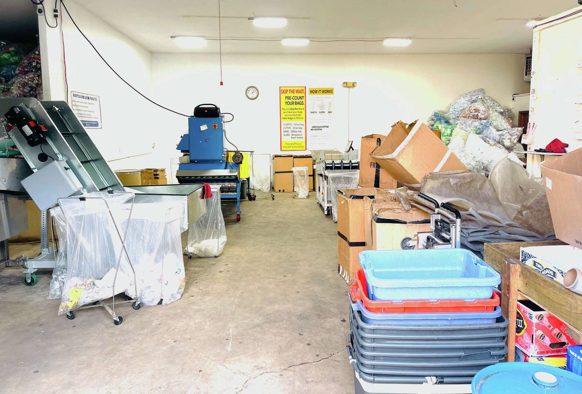 Middletown bottle redemption center produces cleaner recyclables