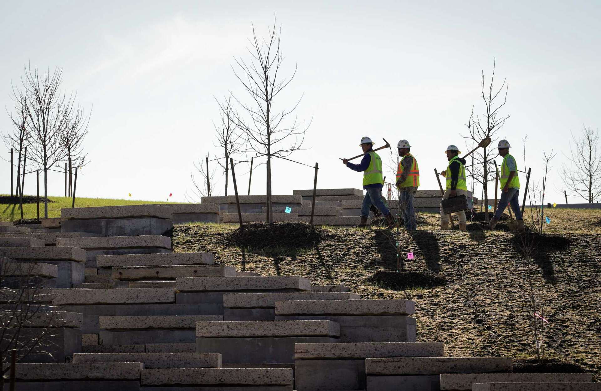 Memorial Park's land bridge will open next month with 'Biggest Picnic ...