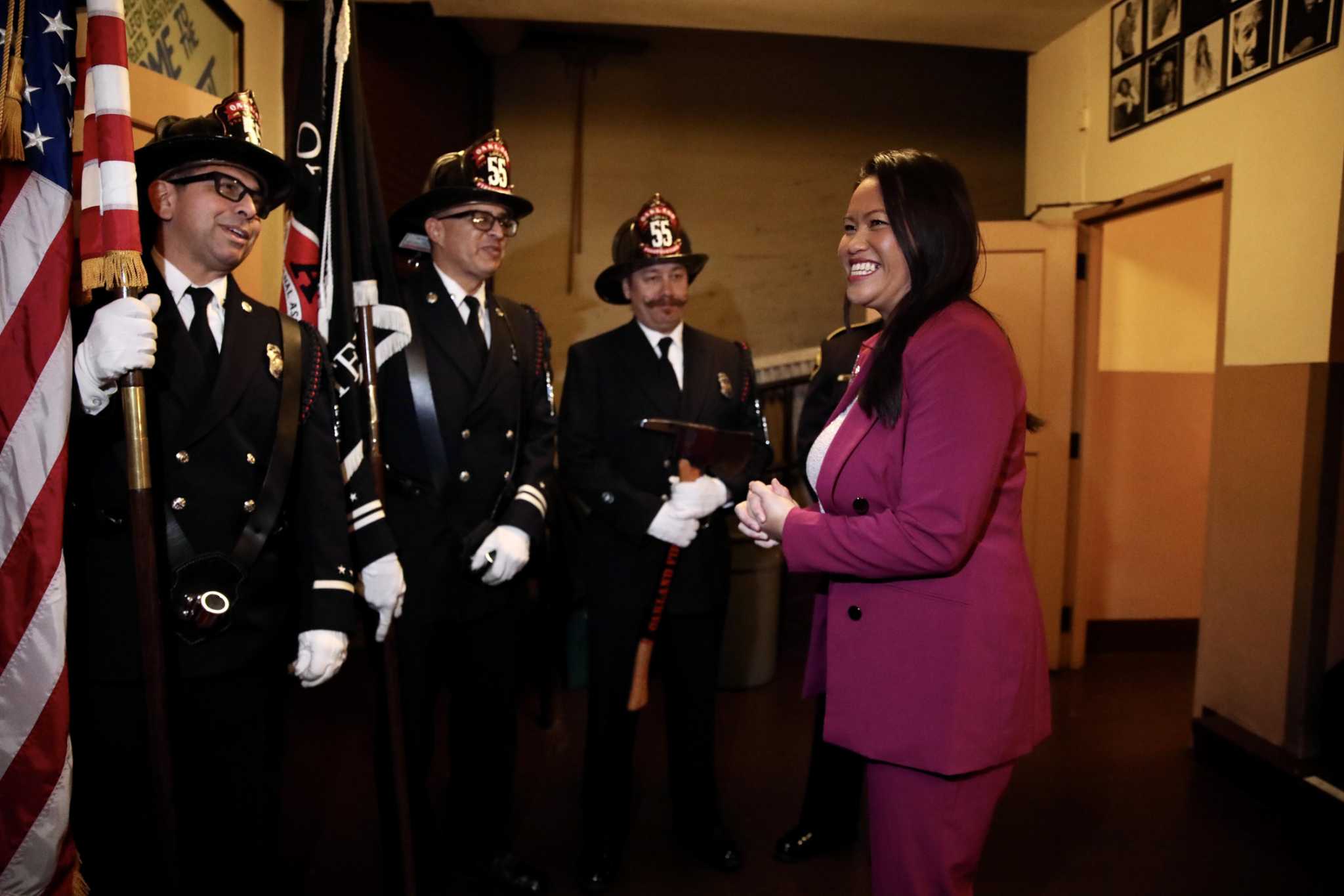 ‘We came a long way’: Sheng Thao sworn in as Oakland’s new mayor