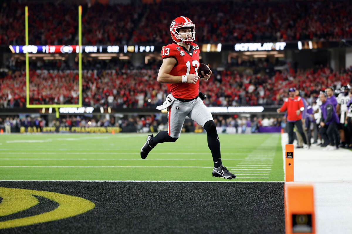 CFP championship: Georgia beats TCU in record-breaking blowout