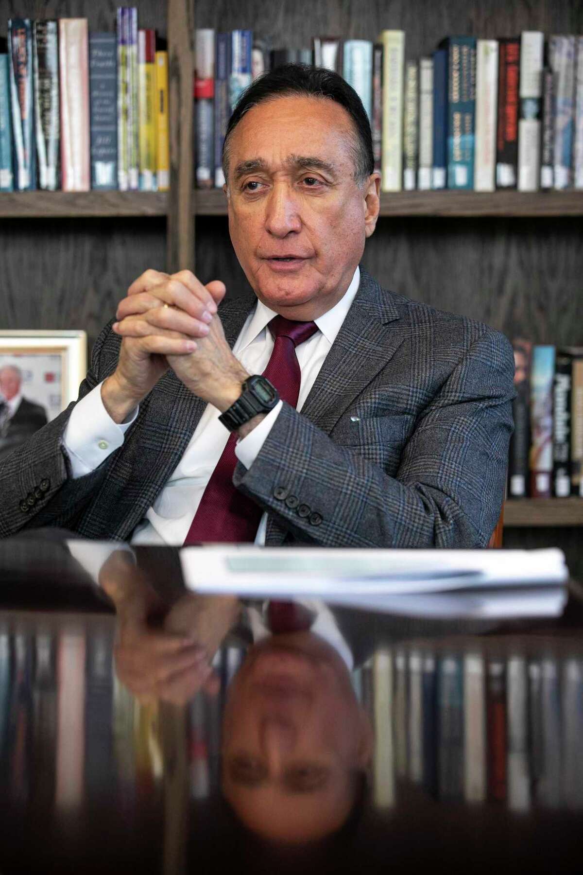 Why Cisneros, 75, has too much unfinished business to retire