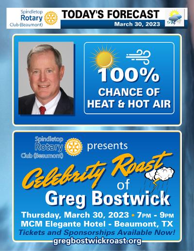 Spindletop Rotary Club to host celebrity roast of KFDM Channel 6 ...