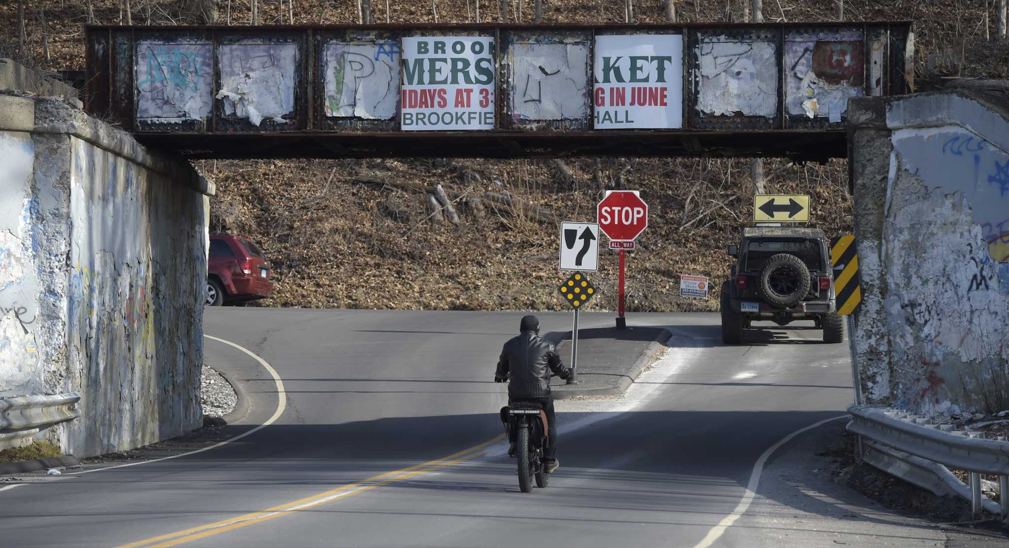 Brookfield asks railroad company to clean 'Graffiti Bridge'