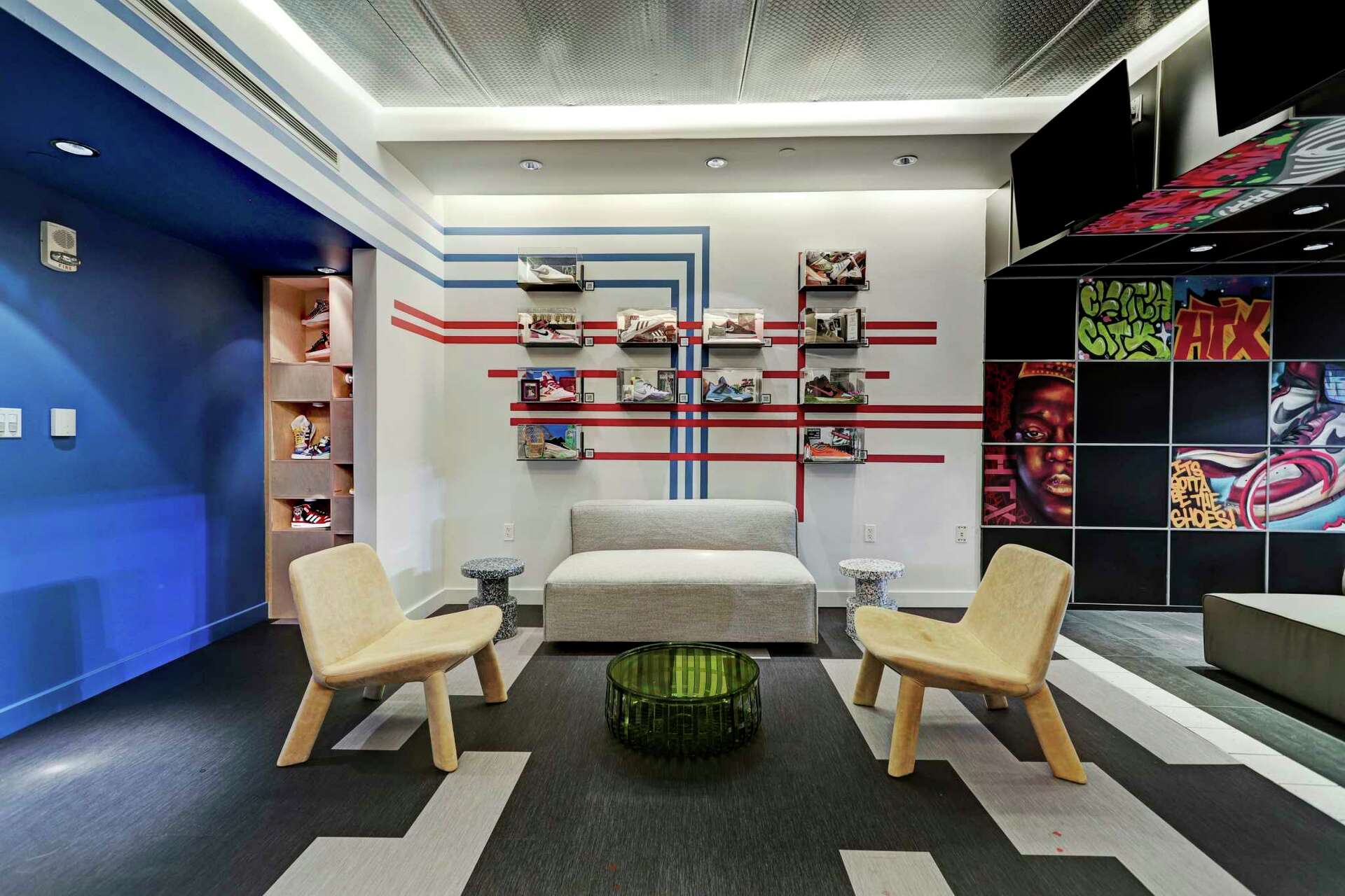 Rockets' new themed suites capture swagger of sneaker culture