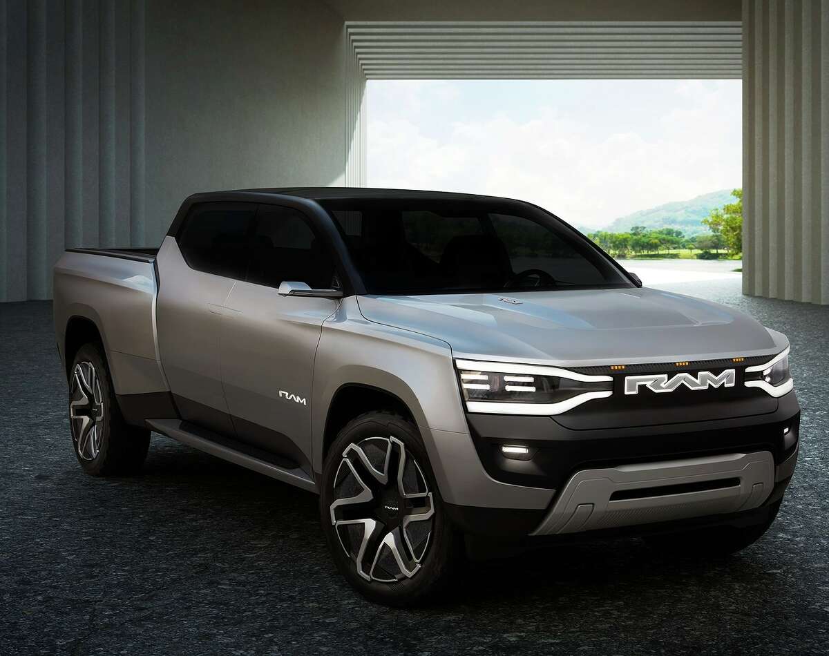 Ram All-Electric Concept Truck Features 3rd-Row Jump Seats