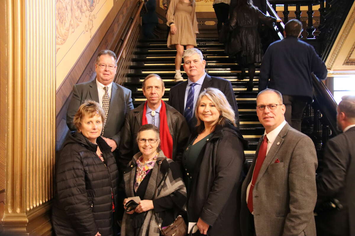 Michigan State Reps. Bierlein and Alexander attend first session