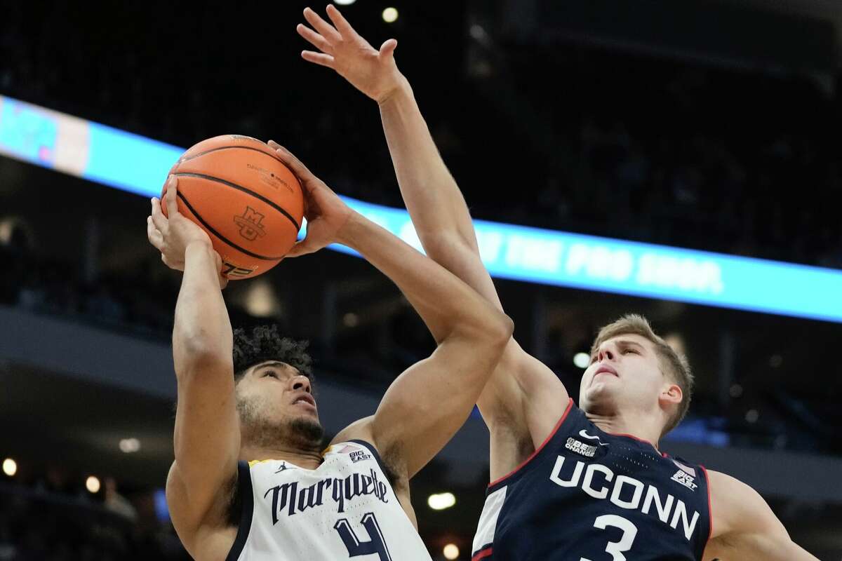Donovan Clingan dominates, but UConn falls at Marquette