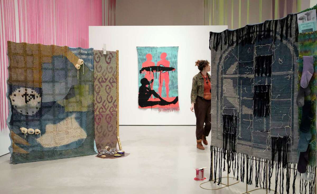 Free, tactile fiber art exhibit opens at Rice Moody Center