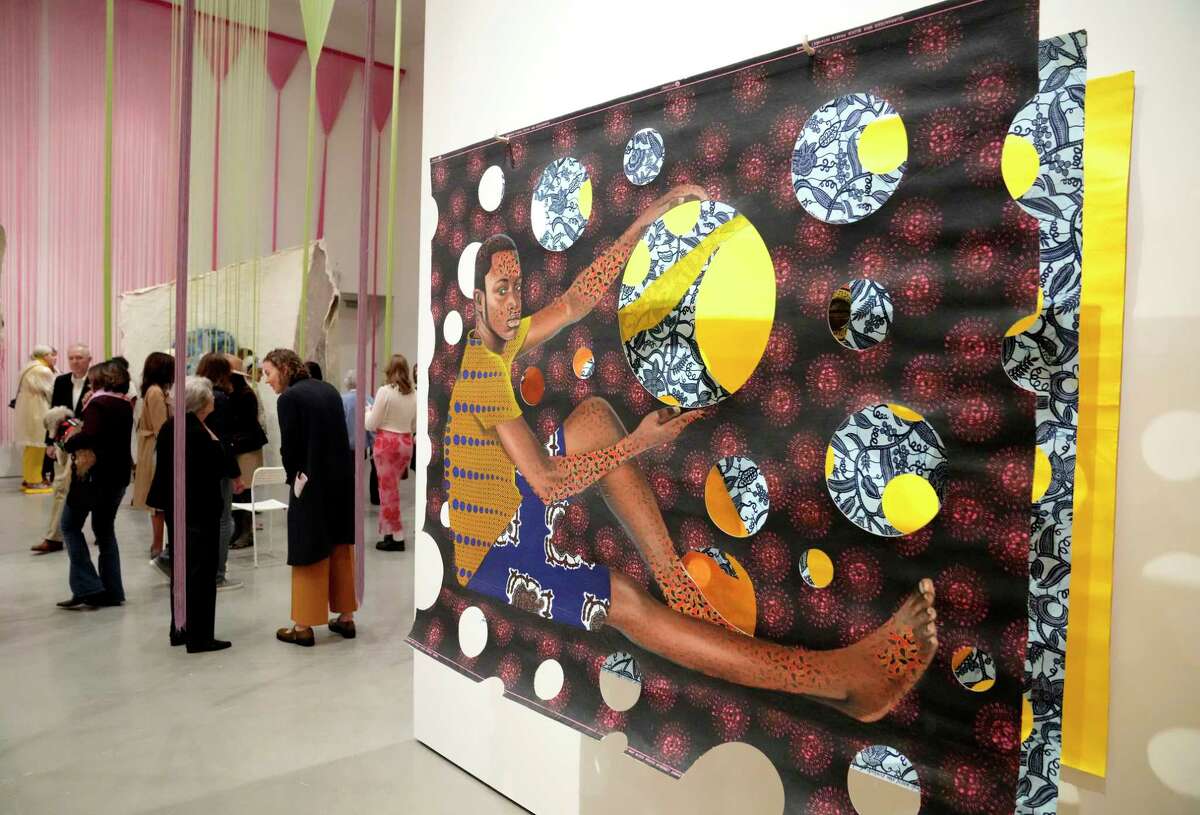 Free, tactile fiber art exhibit opens at Rice Moody Center