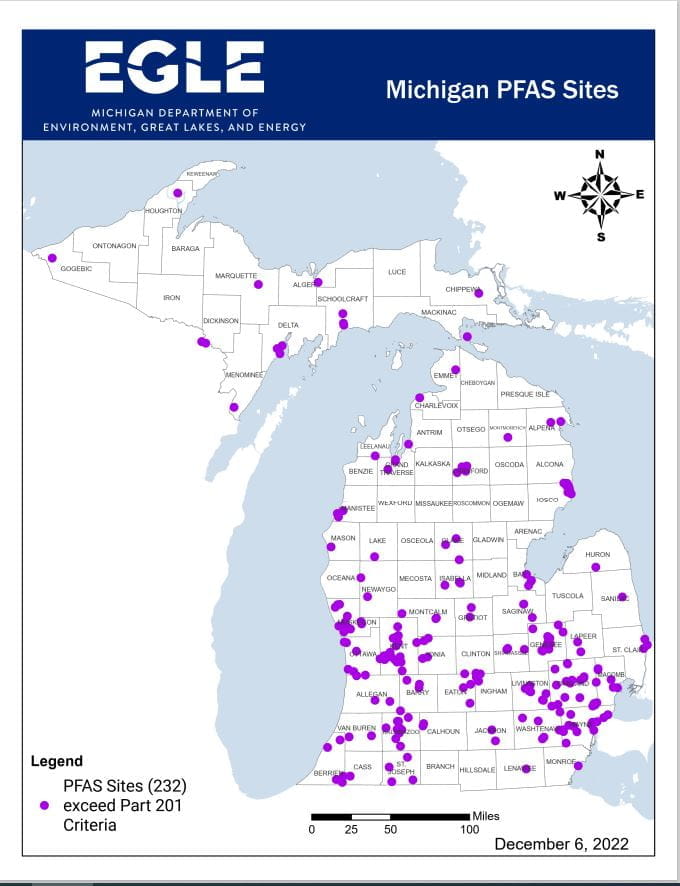 EGLE: State continues to be a national leader in addressing PFAS