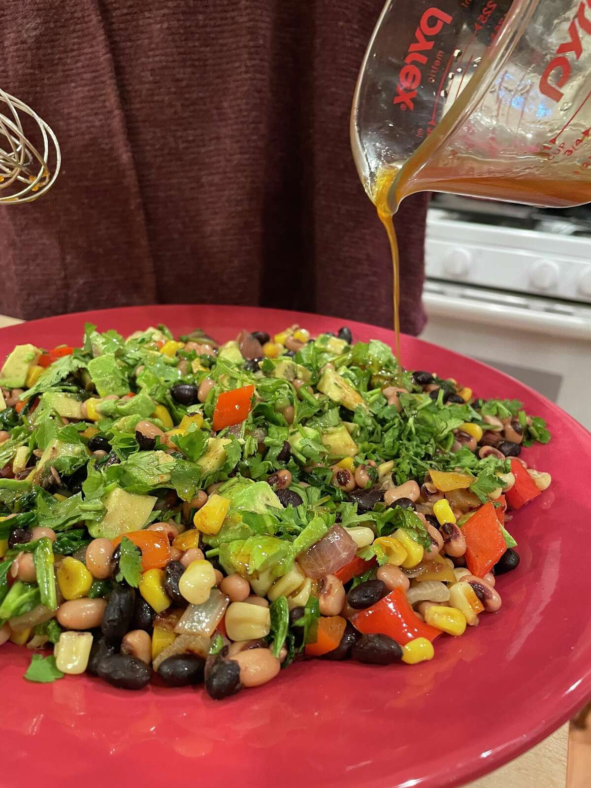Winters in upstate New York call for cowboy caviar, broccoli tumeric soup