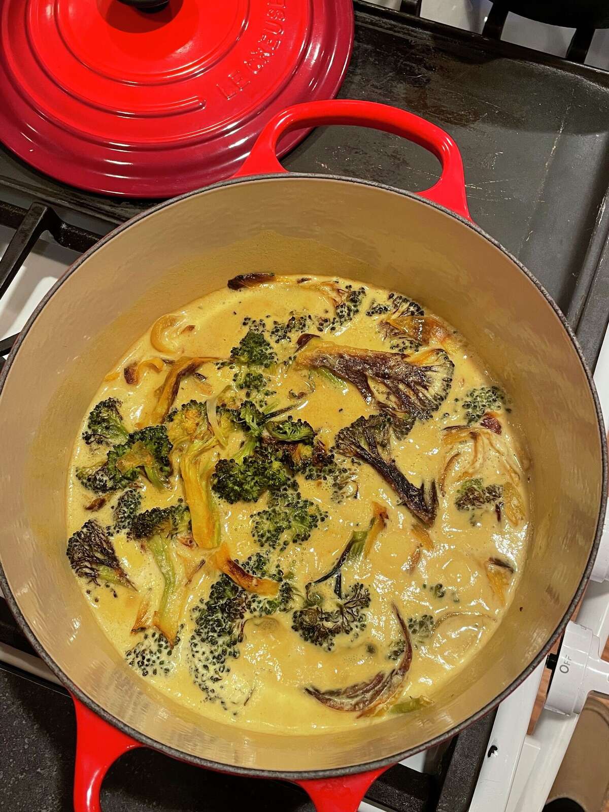 Winters in upstate New York call for cowboy caviar, broccoli tumeric soup