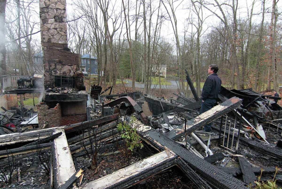 Fire 'completely' destroys North Stamford home, officials say