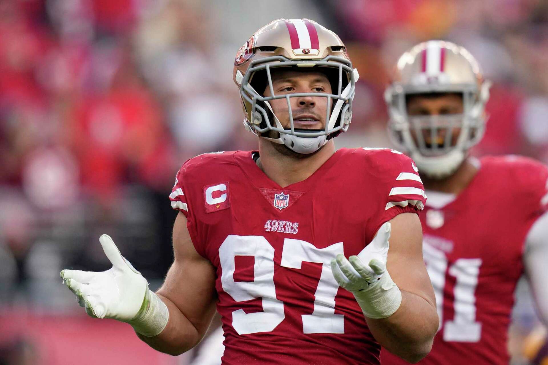 Nick Bosa, George Kittle lead 49ers' first-team All-Pros choices