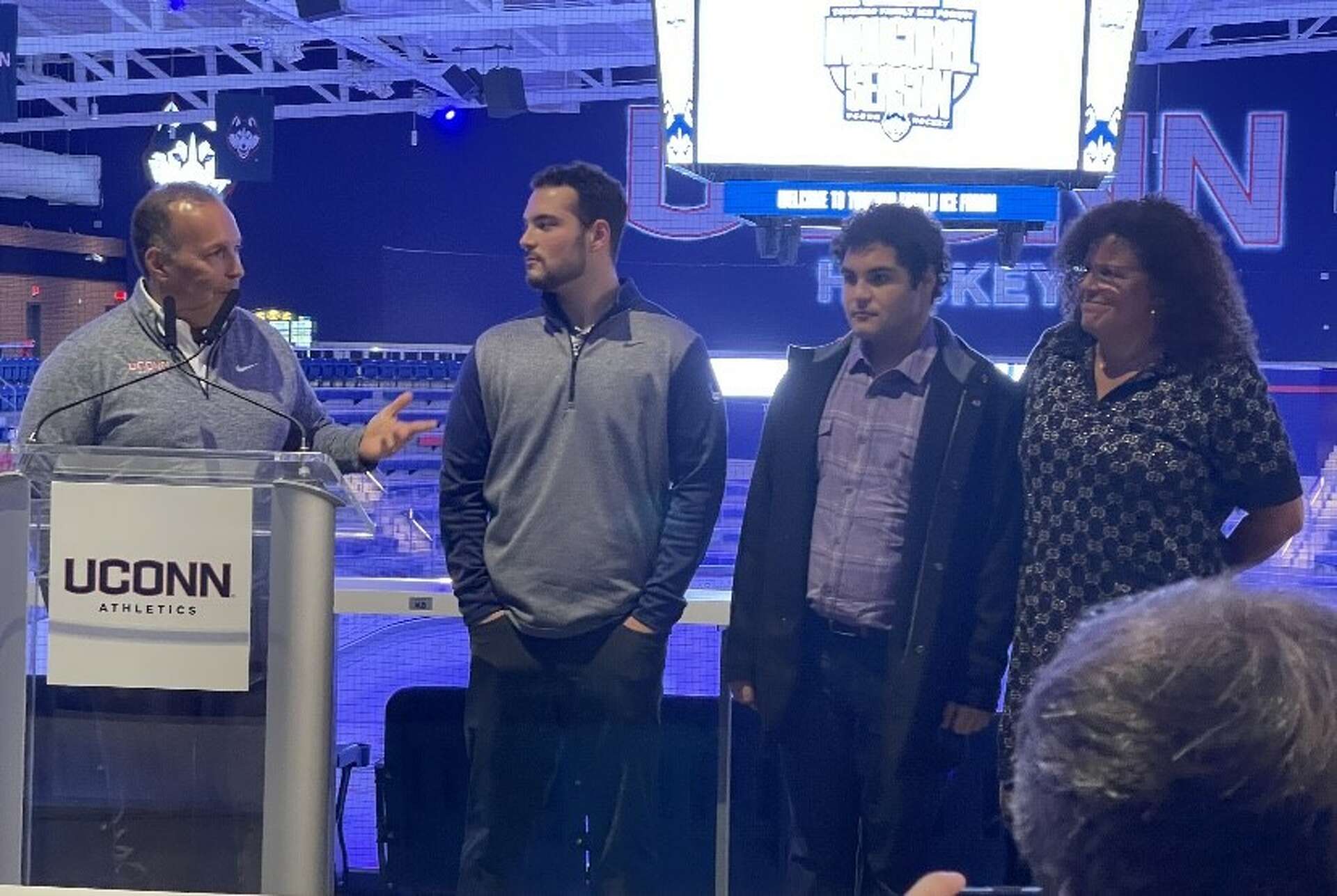 UConn hockey begins new era in Toscano Family Ice Forum