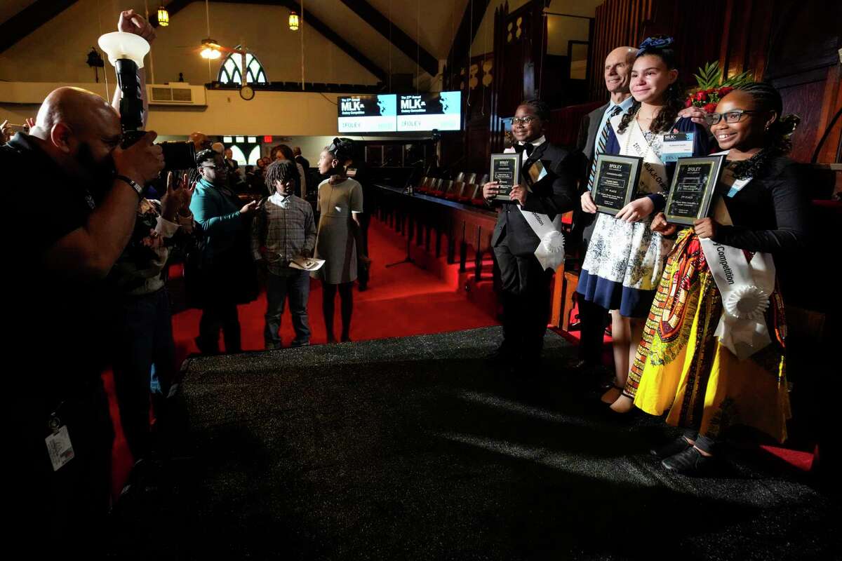 HISD students share stunning speeches on meaning of MLK Jr. Day