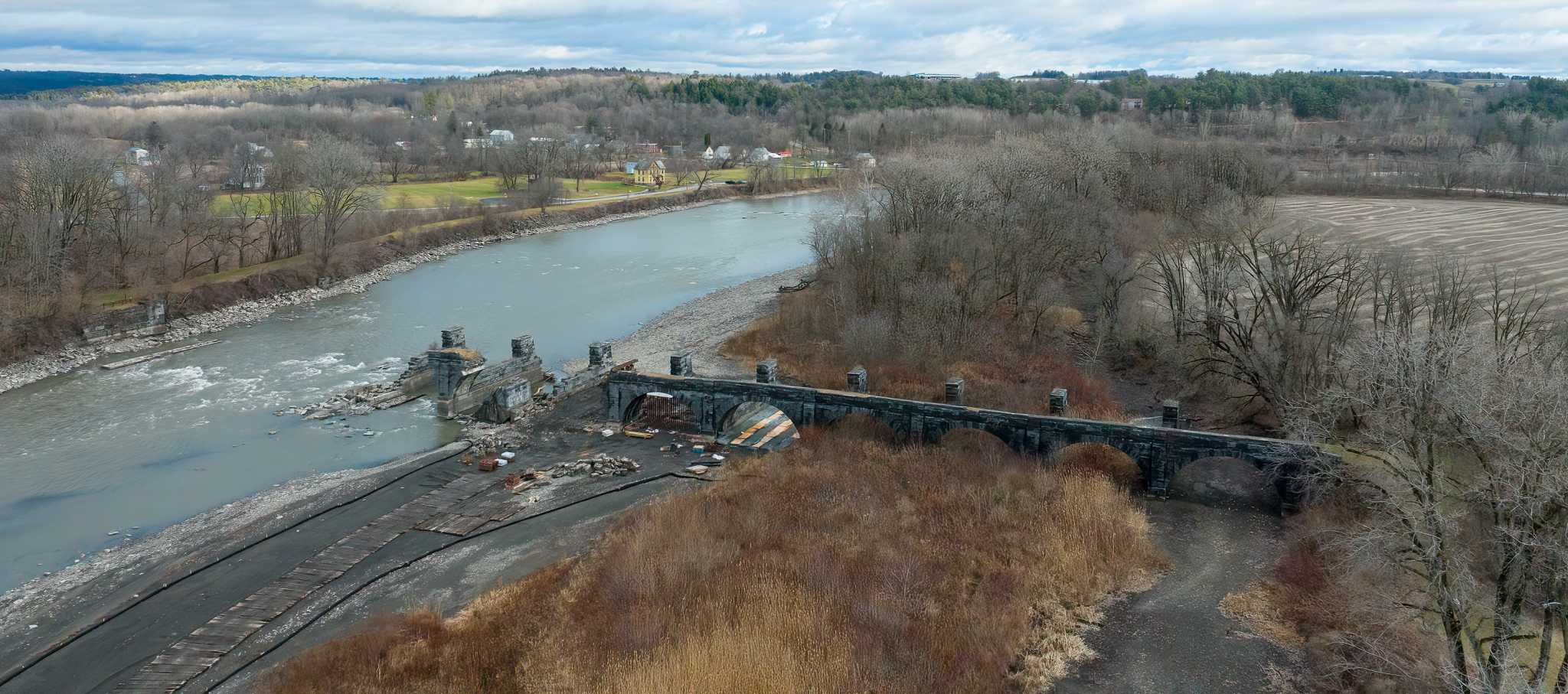 Work starts on Schoharie Crossing renovation
