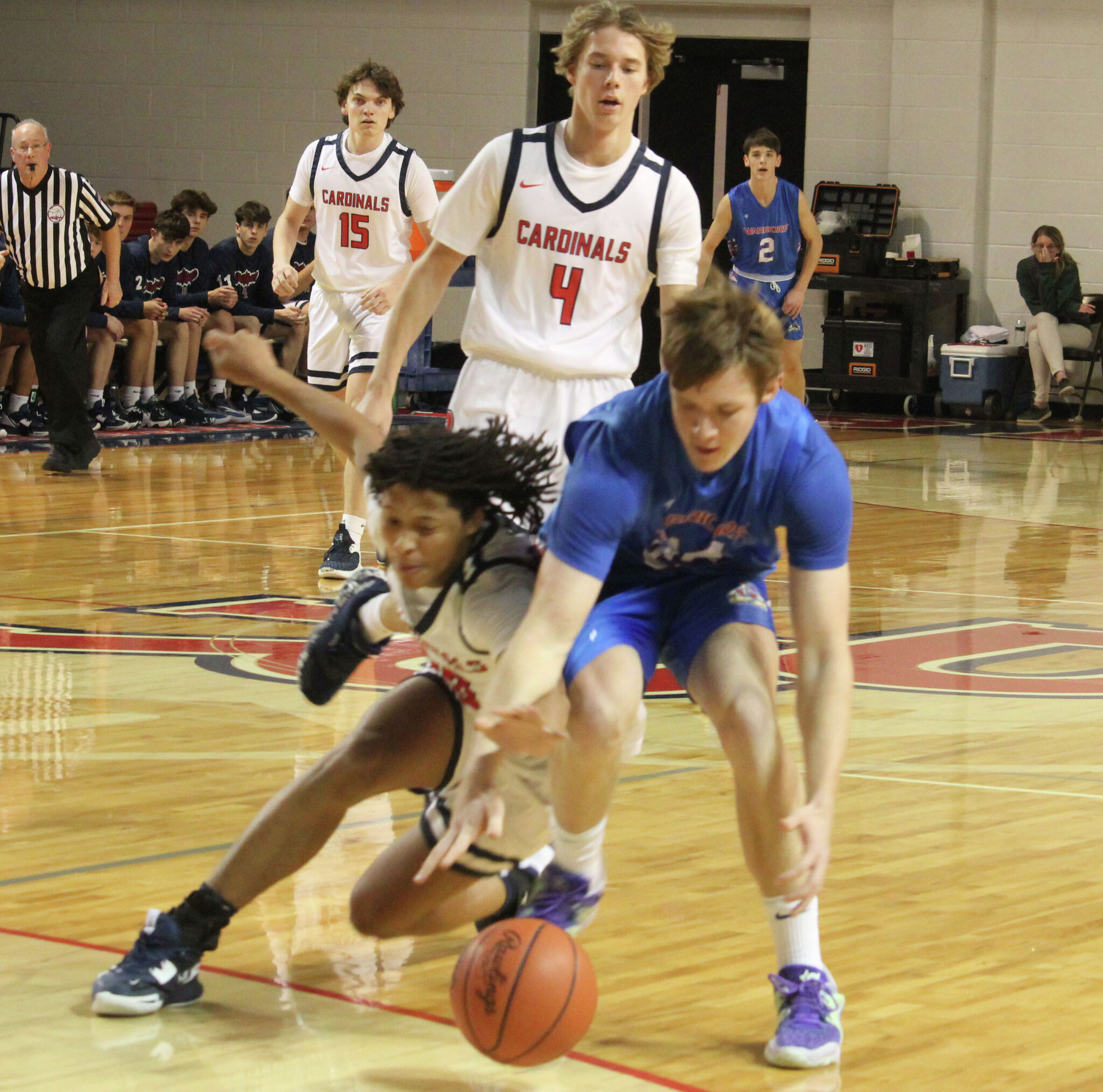 All Big Rapids players see action