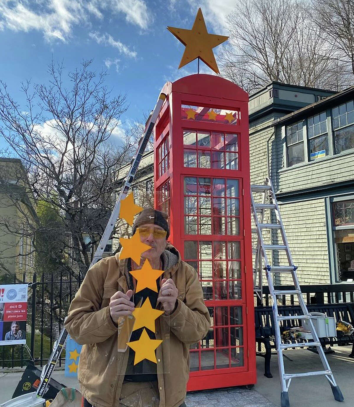 Leave a message with the 'universe' at 'Wish Booth' in Chester