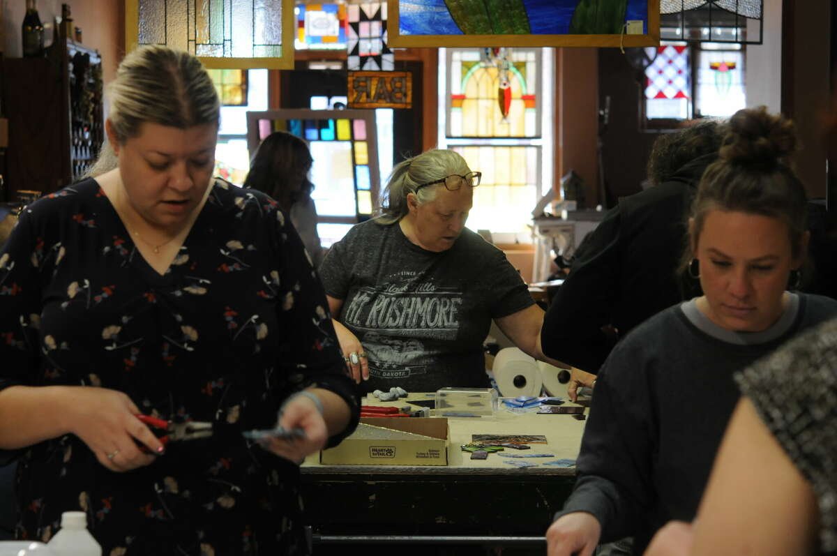 Art of glass: Students find therapy in stained glass creations