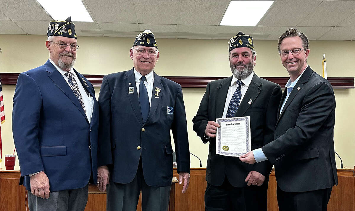 Edwardsville City Council honored multiple people Tuesday for a variety ...