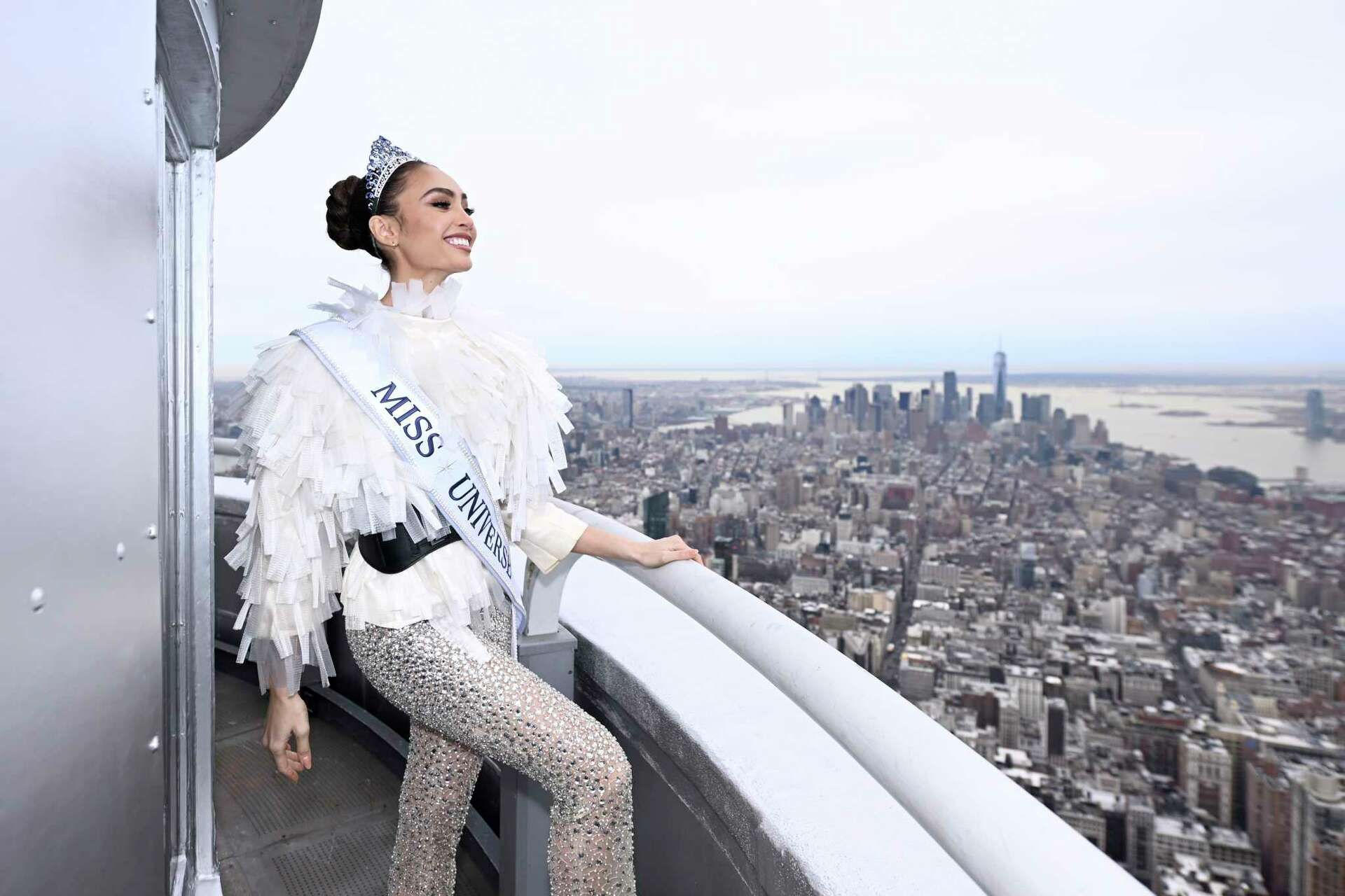Miss Universe R'Bonney Gabriel advocates for sustainable fashion