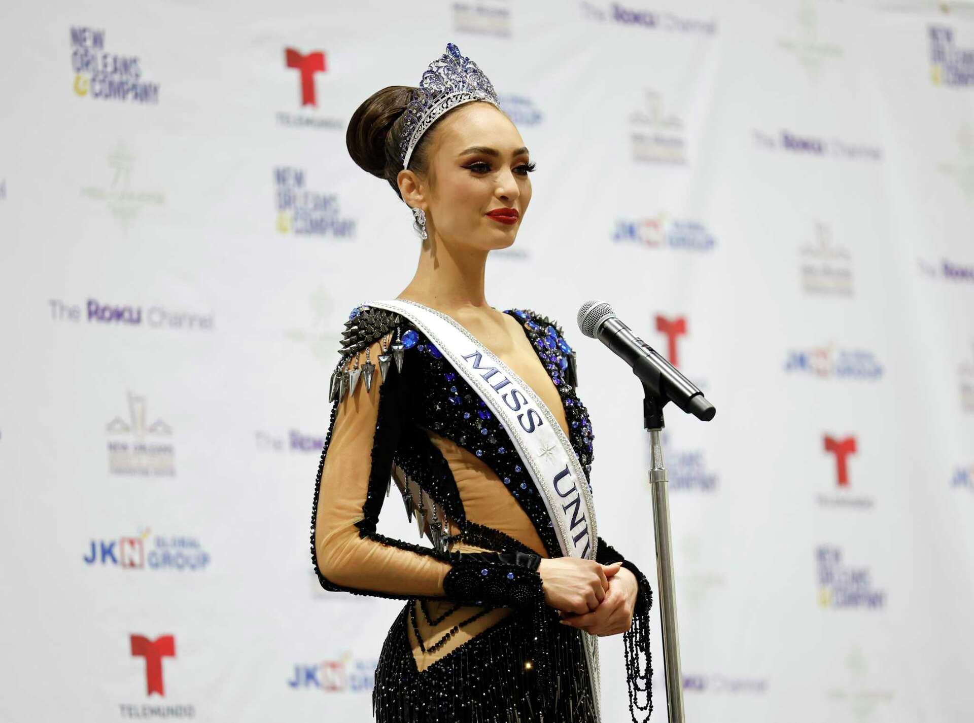 Miss Universe R'Bonney Gabriel holds homecoming party in Houston