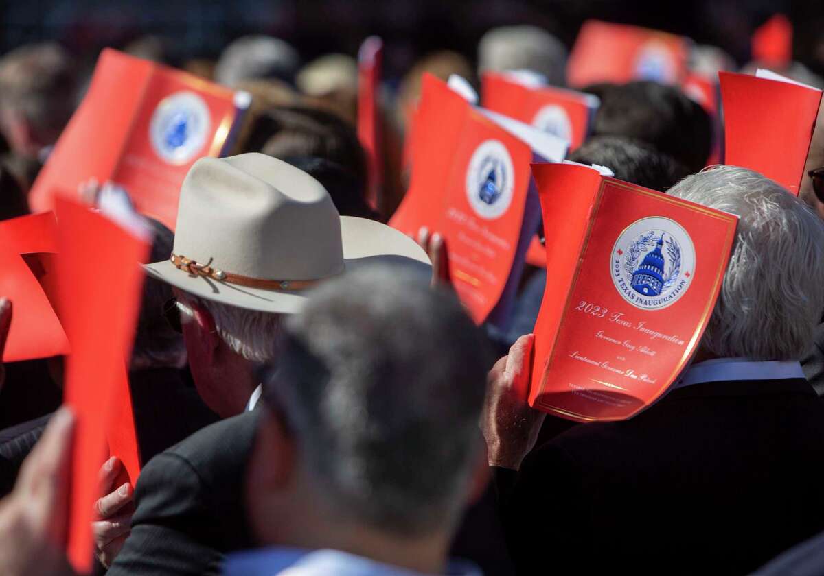 Gov. Greg Abbott sworn in for record-tying 3rd term