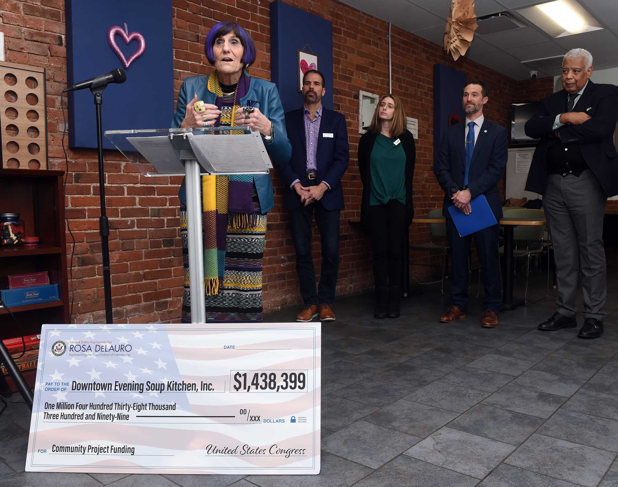 $1.44M grant to help New Haven DESK bolster services for homeless