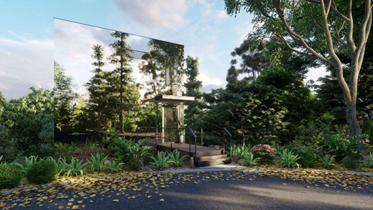 Mirrored Treehouse With 'Invisibility Cloak' Set To Take Root in ...