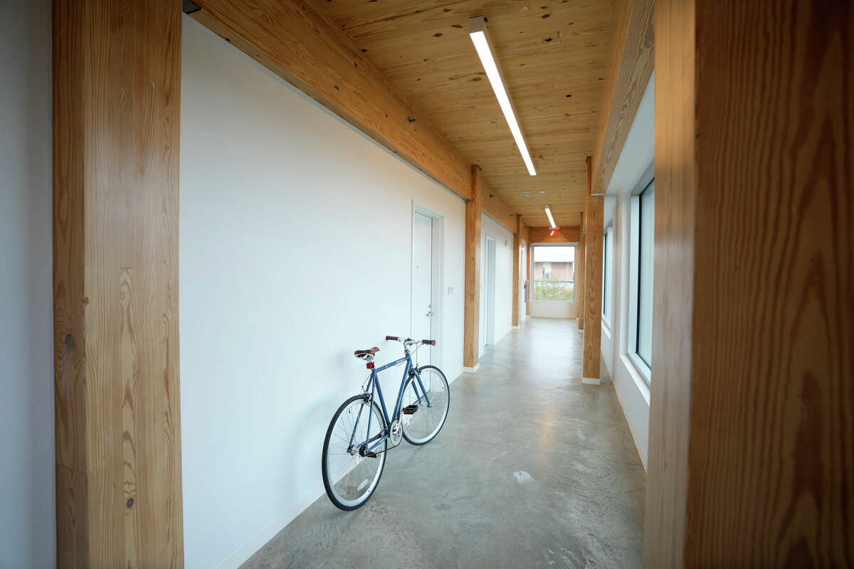 Rice University's new dorm wing built using mass timber construction