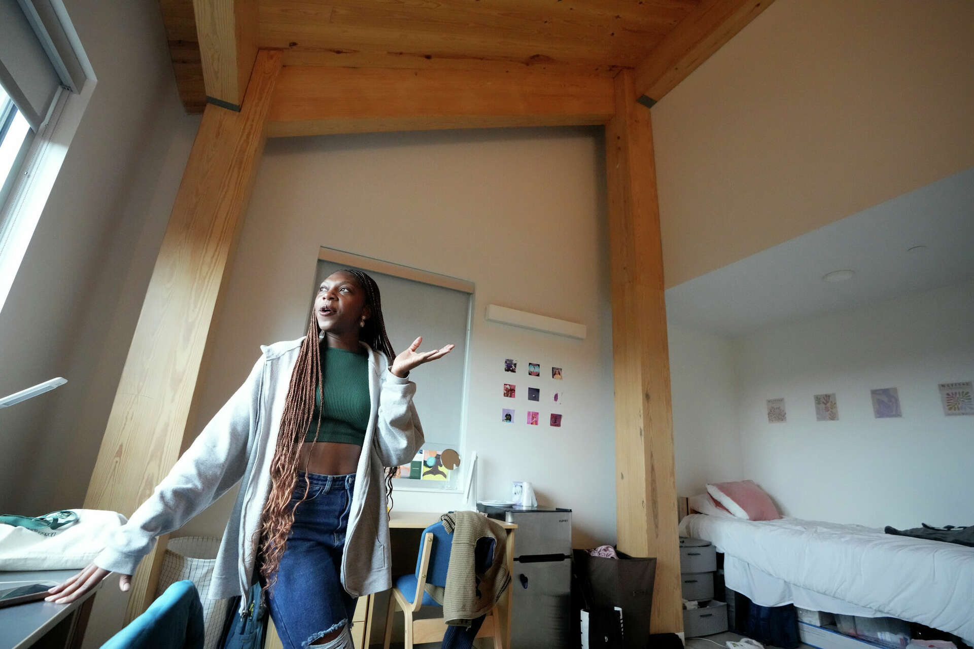 Rice University's new dorm wing built using mass timber construction