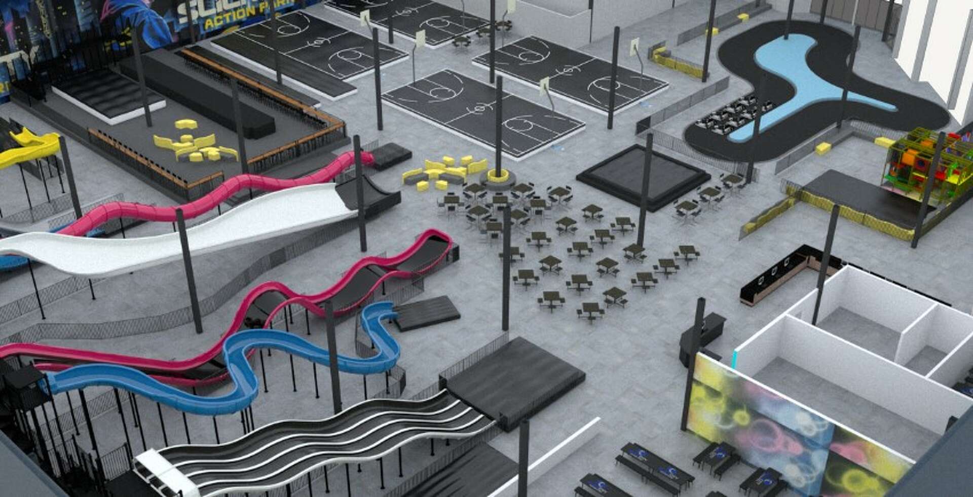 Texas' first waterless indoor slide park opening in Katy Mills Mall