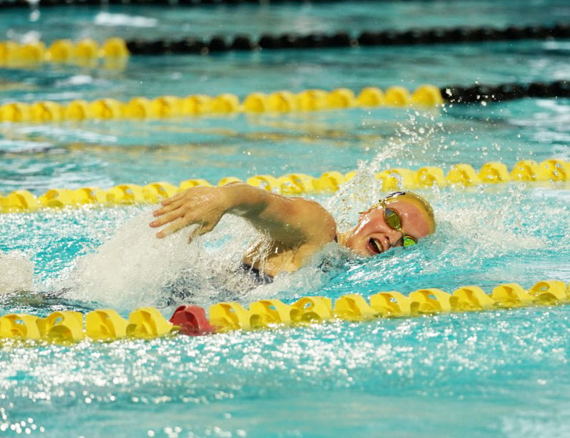 HS AQUATICS: Midland High's Krueger wins 2 events at West Texas Invite