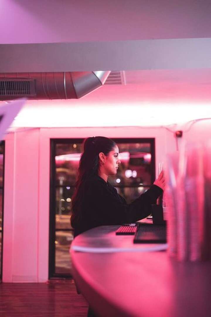 New pink Latino bar Vibras opens on St. Mary's Strip