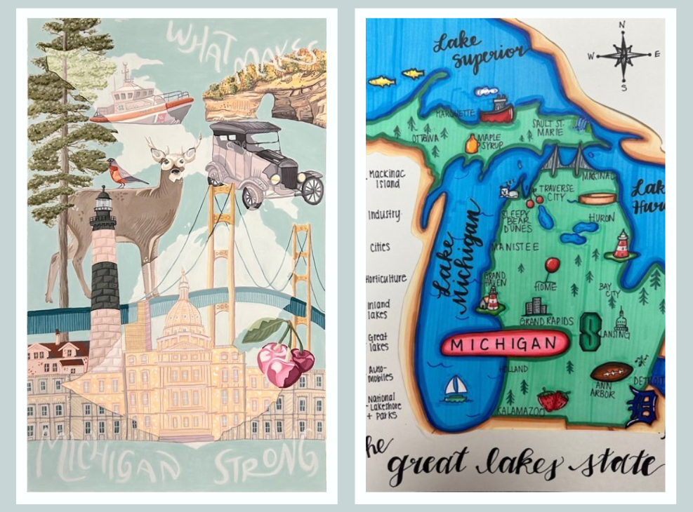 Grand Rapids student wins Michigan 2023 State of the State art contest